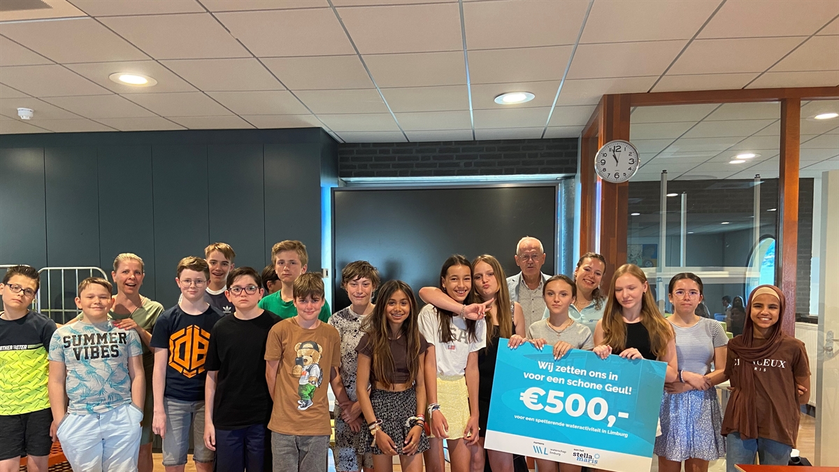 Leerlingen bedenken creatieve ideeën om zwerfvuil in de Geul te ...