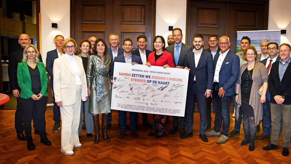 20 miljoen voor Regio Deal Midden-Limburg - Waterschap Limburg