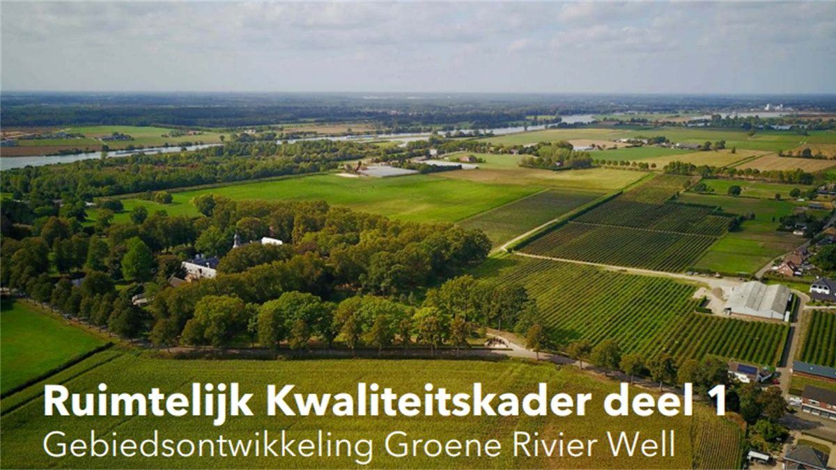 Ruimtelijk kwaliteitskader deel 1 gereed - Waterschap Limburg
